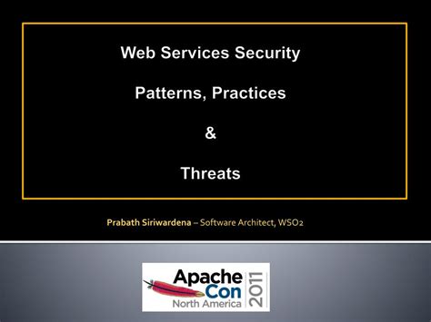 Ppt Web Services Security Patterns Practices And Threats Powerpoint Presentation Id2386637