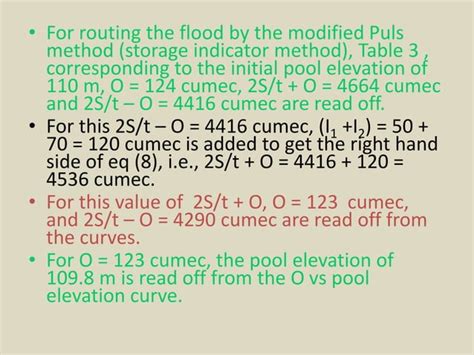 Flood Routing Ppt Flood Routing And Control Ppt