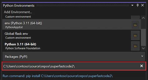 Write C Extensions For Python Visual Studio Windows Microsoft Learn