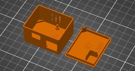 Case For P1dsmr Slimme Meter Wifi Gateway By Matke Download Free Stl Model