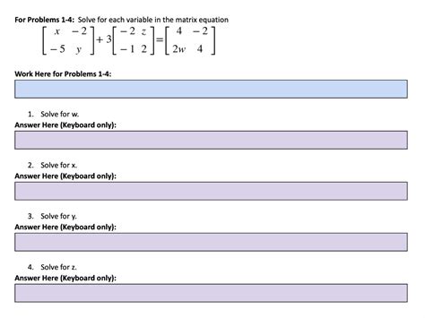 solved for problems 1 4 solve for each variable in the