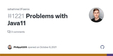 Problems With Java11 · Issue 1221 · Sshahinejfoenix · Github