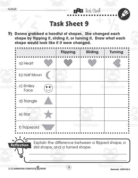 Geometry Word Problems Vol 3 Gr PK 2 By Teach Simple