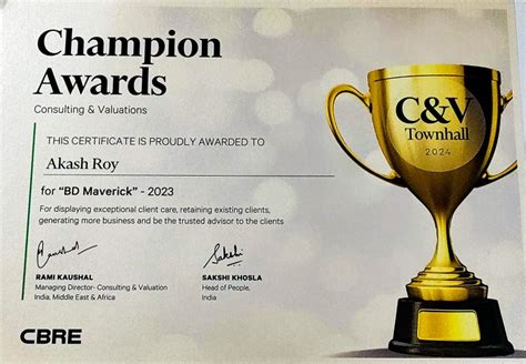 Akash Roy On Linkedin Cbre Bdmaverick