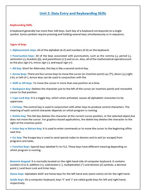 Unit 2 Notes Pdf