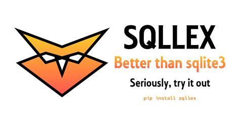 Sqllex Better Than Sqlite3 Rpython