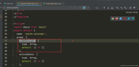 Vue 平铺式日历 在原基础上增加小圆点功能vue Material Year Calendar Csdn博客