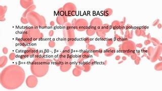 Thalassaemia PPT
