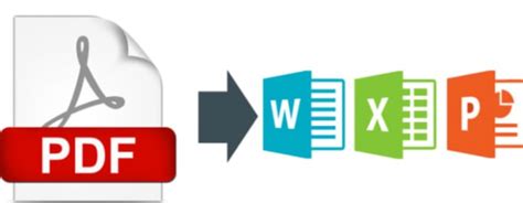 covert pdf to excel powerpoint and word document and vice versa by