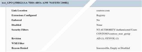 Can T Apply User Group Policy Settings If Computer Objects Don T Have GPO Read Permissions