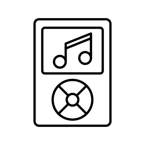 Music Player Vector Icon 13005400 Vector Art At Vecteezy
