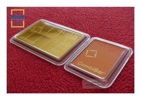 Valcambi Swiss Combibar 1 X 1 10th Ounce 999 Pure Gold Bullion Bar