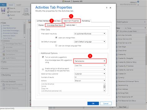Configure Text Analysis In Dynamics 365 For Salescustomer Engagement