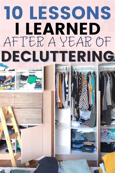 10 Lessons I Learned After A Year Of Decluttering Artofit