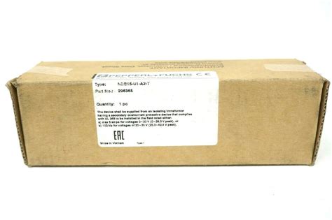 New Pepperl Fuchs Nbb15 U1 A2 T Proximity Sensor Nbb15u1a2t Sb