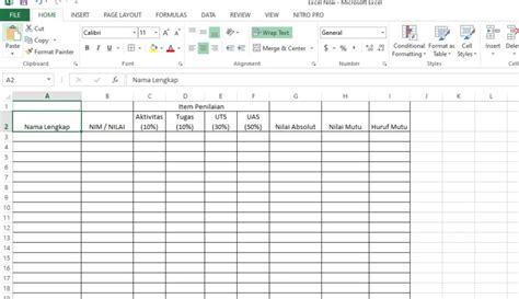 Tutor Excel Belajar Excel Dengan Cepat Dan Efektif