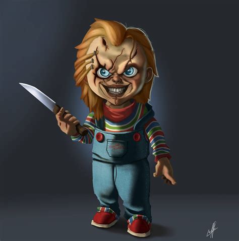 Baixe Papéis De Parede Do Artedo Personagem Chucky De Desenho Animado