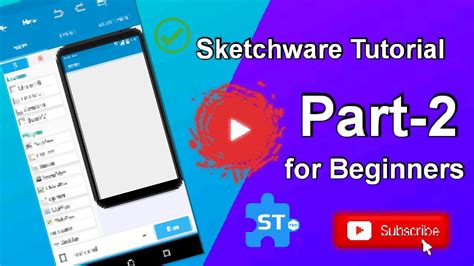 sketchware tutorial part 2 for beginners sketchtech pro youtube