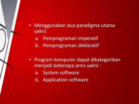 Materi Pemrograman Dasar 1 1 Algoritma Pemrograman 1 Pptx