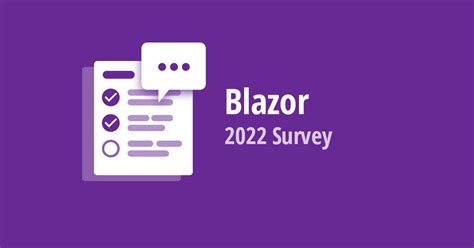 Blazor Components 2022 Survey
