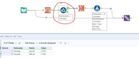 solved how to sum a column and add total at the bottom of alteryx community