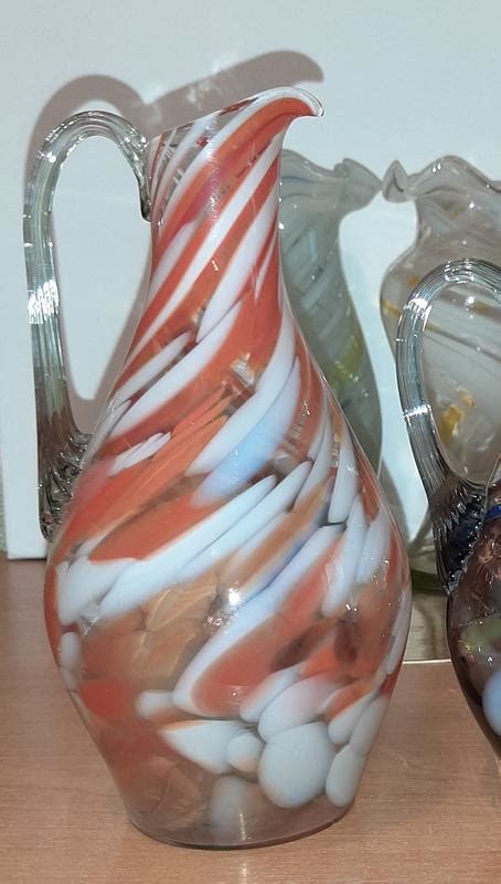 Ваза глечики з гутного скла — ціна 120 грн у каталозі Вази Купити