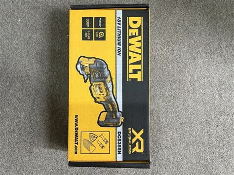 Dewalt Dcs355n 18v Xr Brushless Oscillating Multi Tool Body Only