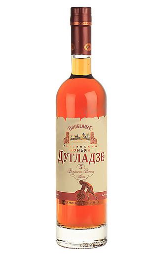 Коньяк Dugladze 5 Years цена 0,5 л 1055 руб., купить Дугладзе 5 лет в ...