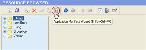 Wizard To Insert A Theme Uac Manifest Into The Resource Section Of Exe Files