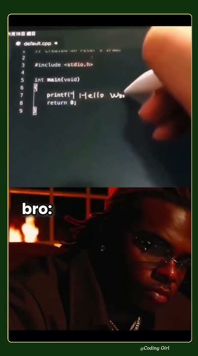 Bros Hand 💀💀☠️ Coding Trend Codingwebsite Programming Foryou