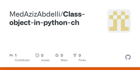 Github Medazizabdelli Class Object In Python Ch