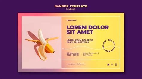 Stunning Gradient Design Banner Template