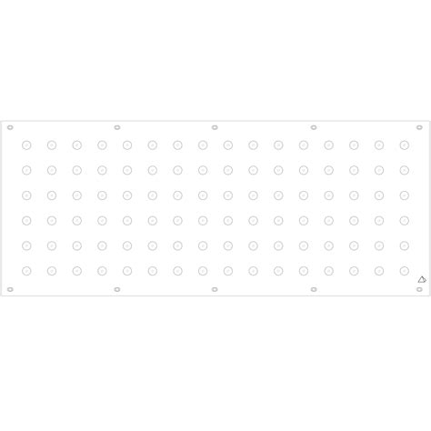 Prism Circuits Serge Modular Paperface Drilled Panel