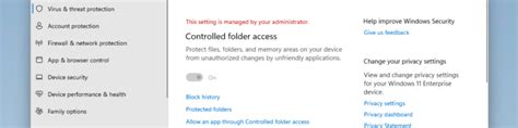 Protecting Important Folders With Controlled Folder Access All About Microsoft Intune