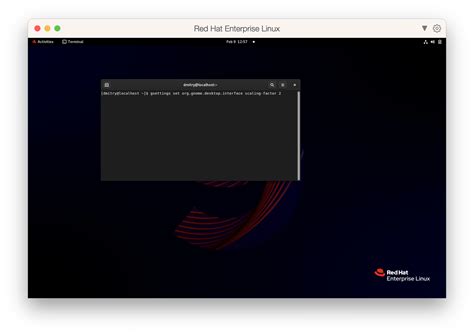 KB Parallels Change Scaling In Red Hat Linux Enterprise RHEL Virtual