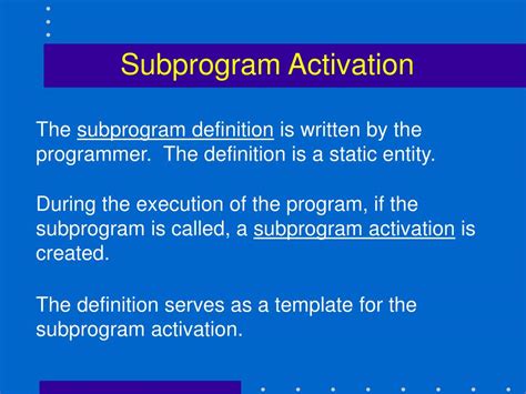 Ppt Implementing Subprograms Powerpoint Presentation Free Download