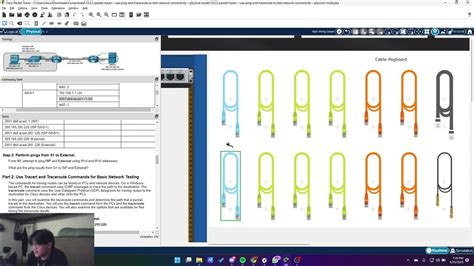 Lab13 3 2 Use Ping And Traceroute To Test Network Connectivity Youtube