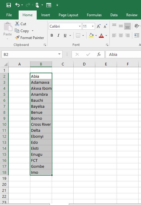 Creating A Custom List In Excel An Interesting Example UrBizEdge Limited