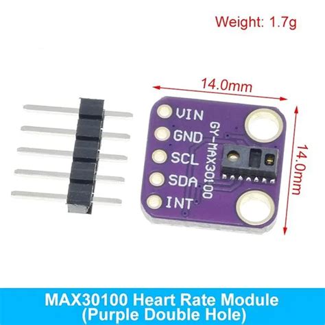 Max30102 Max30100 Heart Rate Sensor Module Xpart Electronic