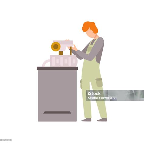 전문 수리공 문자 에서 균일 한 작업 에서 자동차 수리 서비스 벡터 일러스트 교통수단에 대한 스톡 벡터 아트 및 기타 이미지 교통수단 기계공 기술자 Istock