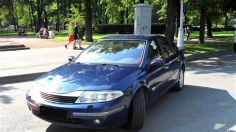 Ближний свет, штатный ксенон. — Renault Laguna II, 1,9 л, 2002 года ...