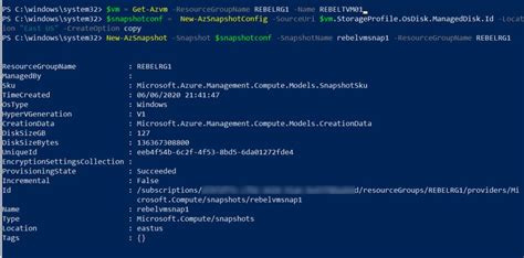 How To Create Azure Windows Virtual Machine From A Snapshot