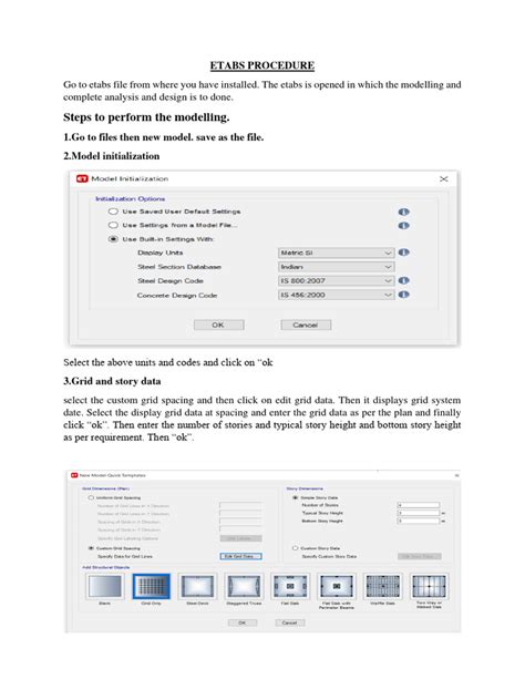 Etabs Procedure Pdf Beam Structure Function Mathematics