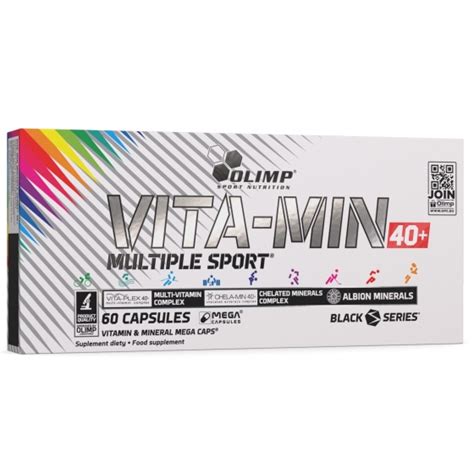 Olimp | Multiple Sport 40+ | Witaminy i Minerały dla Osób po 40'tce