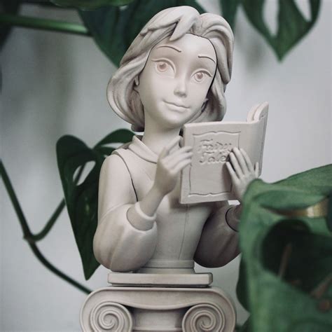 La Bella Y La Bestia Busto De Princesa Disney Belle Elbenwald