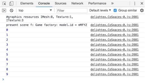How To Use The Javascript Console Tutorials Delightex Forum