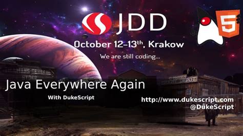 Jdd2015 Java Everywhere Again—with Dukescript Jaroslav Tulach Ppt