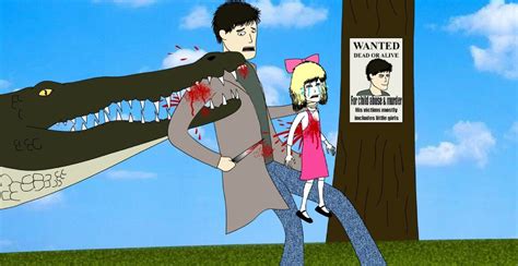 1 Huge Croc Eats Man Who Kills Little Blonde Girls By Pyro Raptor On
