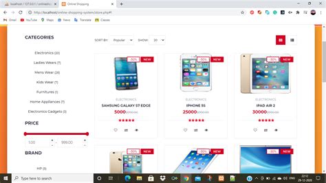 GitHub Mehulk Online Shopping System An E Commerce Website With Basic Functionalities
