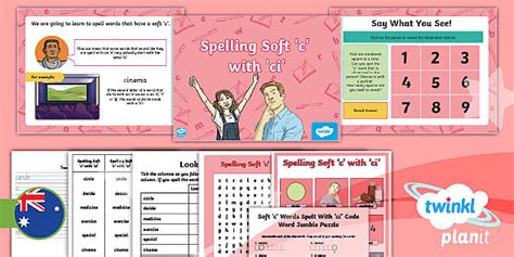 Year Spelling Soft C Lesson Teacher Made Twinkl